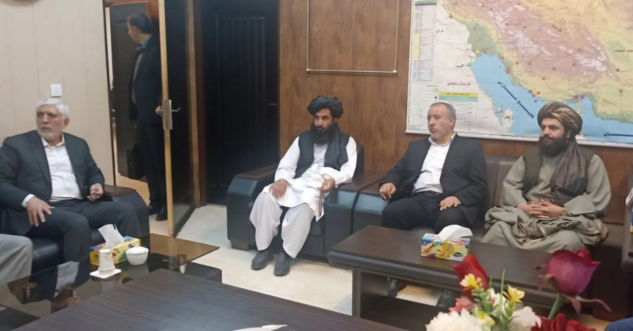 Iranian and Taliban Officials Hold Border Talks at Mahirud Crossing ...
